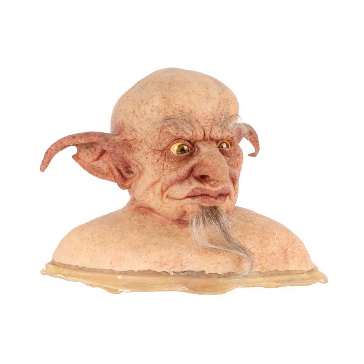 Lot 769. Gringotts Goblin Prosthetic Mask | HARRY POTTER AND THE ...