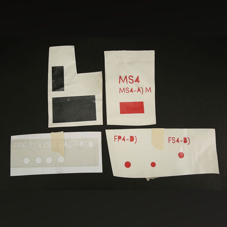 Set of Four Millennium Falcon Decals | STAR WARS: THE FORCE AWAKENS (2015)