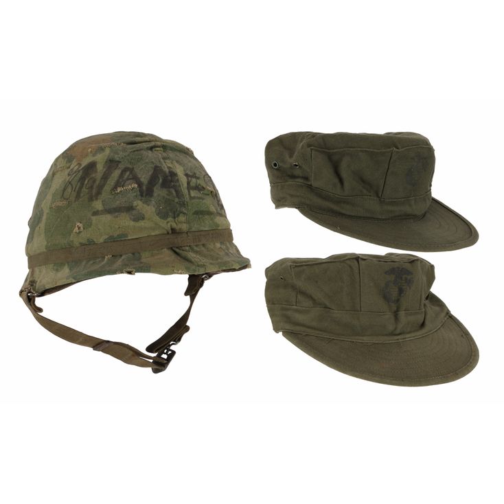 US M1 Helmet with Pair of USMC 8-point Utility Covers | FULL METAL ...