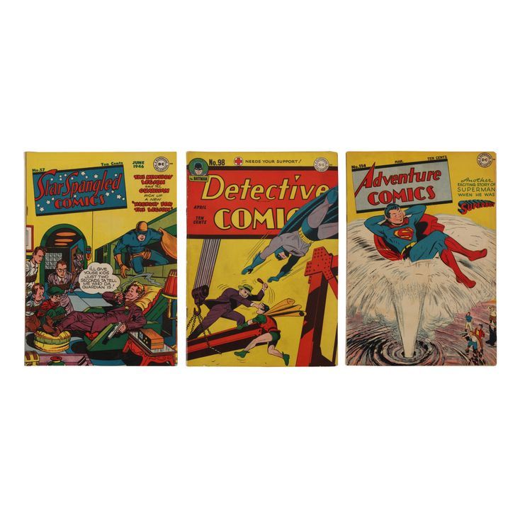 245. Set of Three Comics | DC COMICS