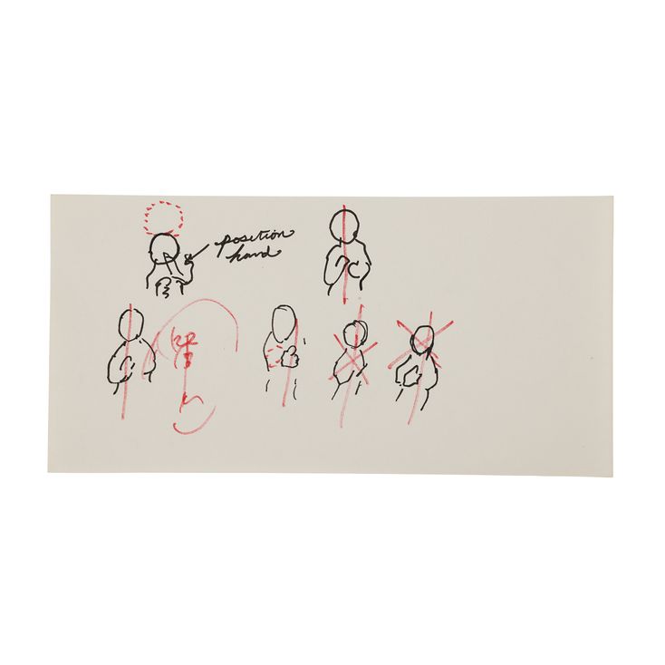 Lot 96 - Bruce Lees Jeet Kune Do Centre-line Theory Drawing | BRUCE LEE
