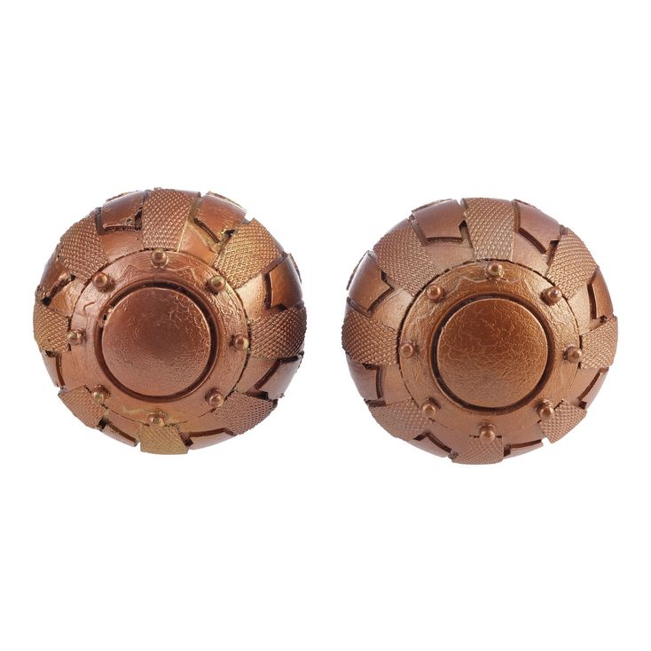 1395. Pair of Green Goblins (Willem Dafoe) Stunt Pumpkin Bombs | SPIDER ...