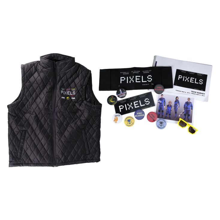 Lot 1482 - Set of Production and Crew Ephemera | PIXELS (2015)