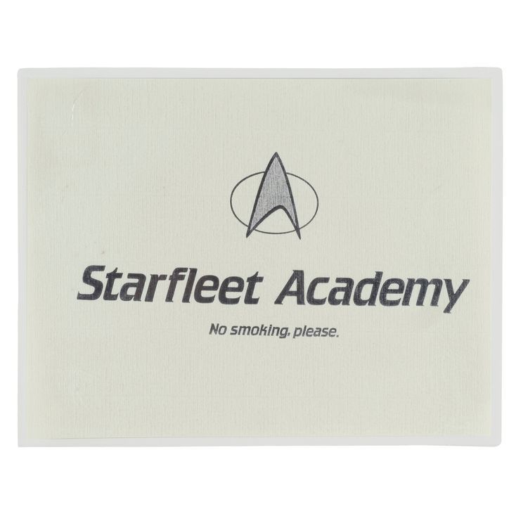 362. Starfleet Academy Production Sign | STAR TREK: THE NEXT GENERATION ...