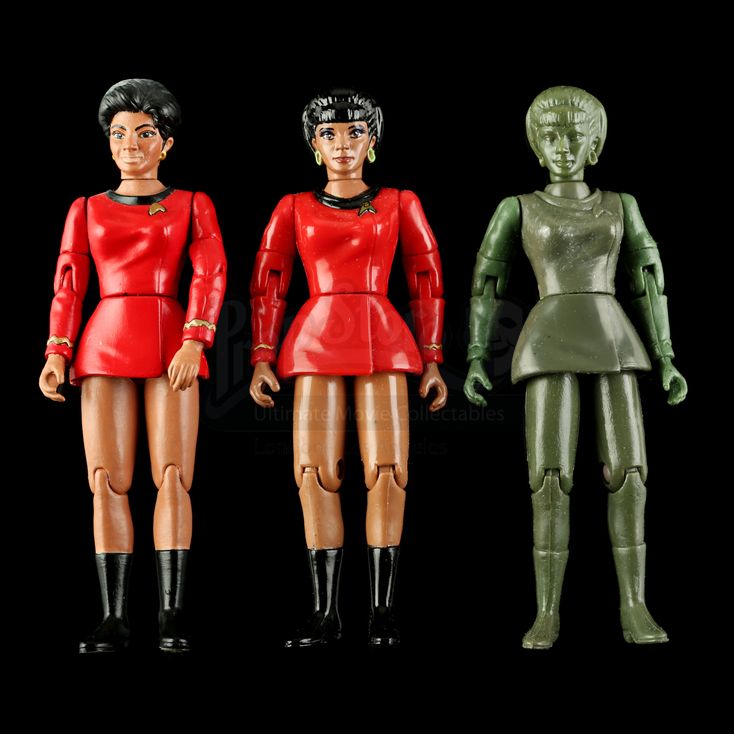 Hand-Painted Uhura Hardcopy and Two First Shot Prototypes | STAR WARS TOYS