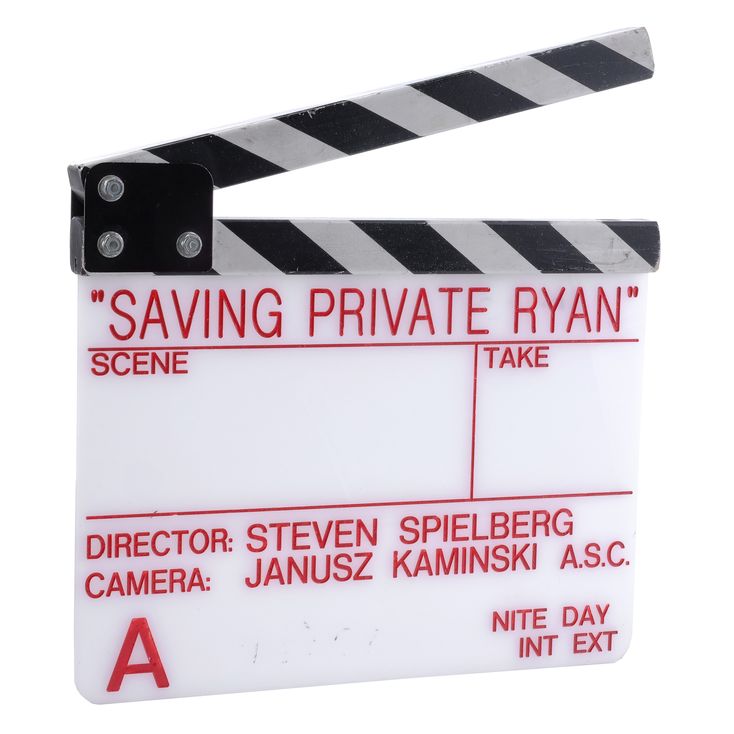 Lot 314 - A Camera Clapperboard | SAVING PRIVATE RYAN (1998)