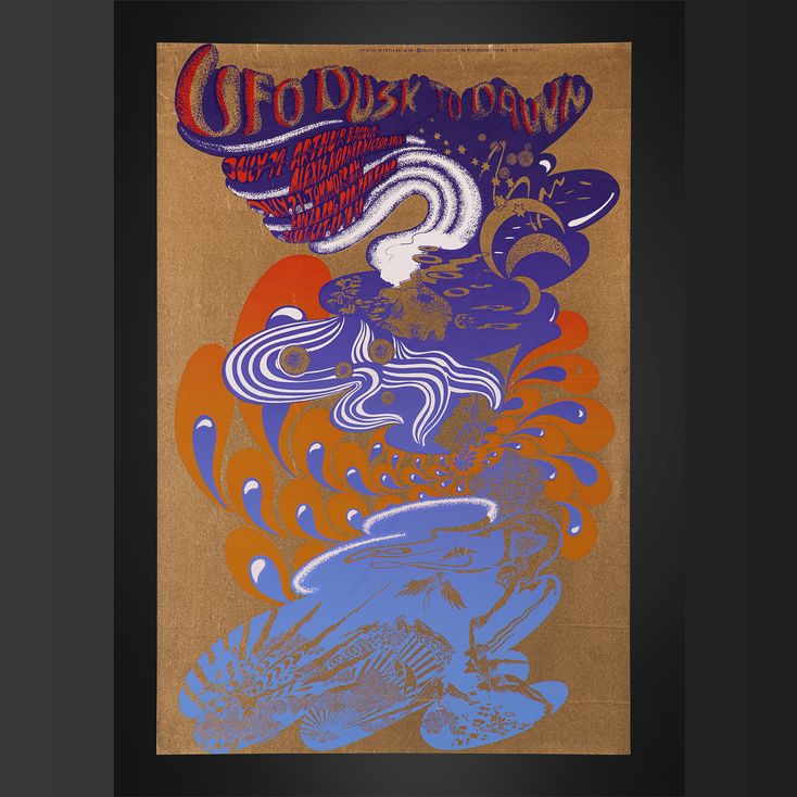 276. UFO Dusk Till Dawn Concert Poster, 1967 ### PINK FLOYD, MOODY ...