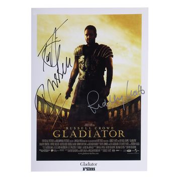 Lot # 966 : GLADIATOR (2000) - Russell Crowe, Ridley Scott and Tommy ...