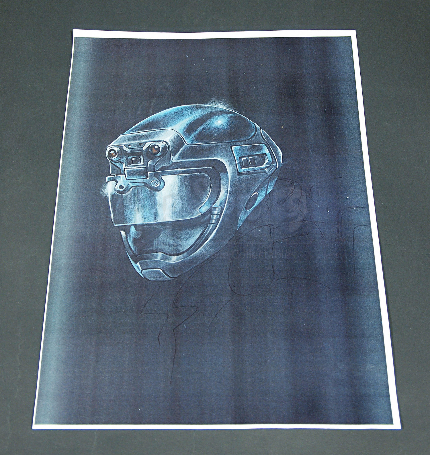 Helmet Concept Art Sketches | ENTRAPMENT (1999)