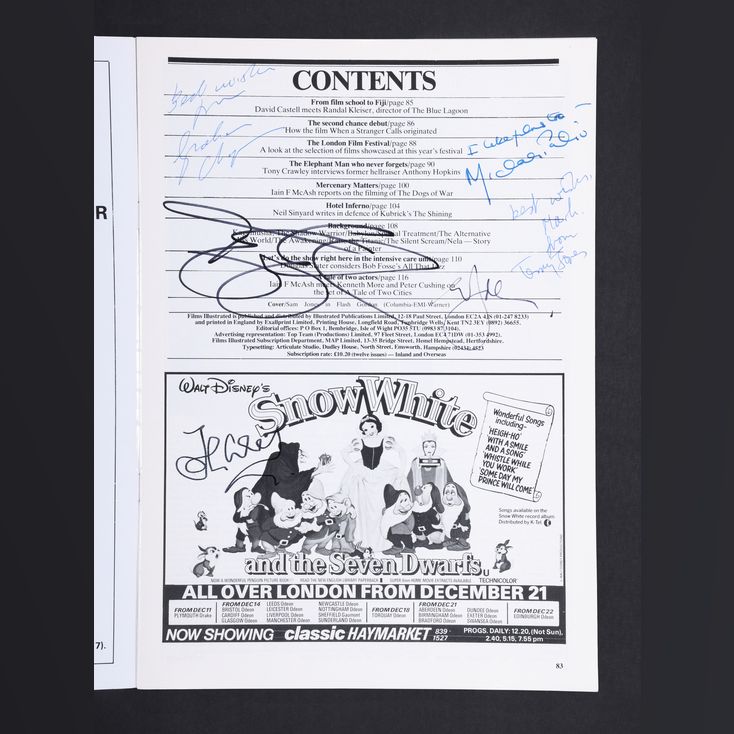 Lot #273 - MONTY PYTHON - Graham Chapman, Terry Jones, John Cleese ...