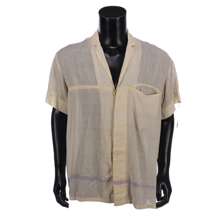 Lot 918 - Mario Kirner Collection Chucks (David Katims) Screen-matched Shirt | FRIDAY THE 13TH ...
