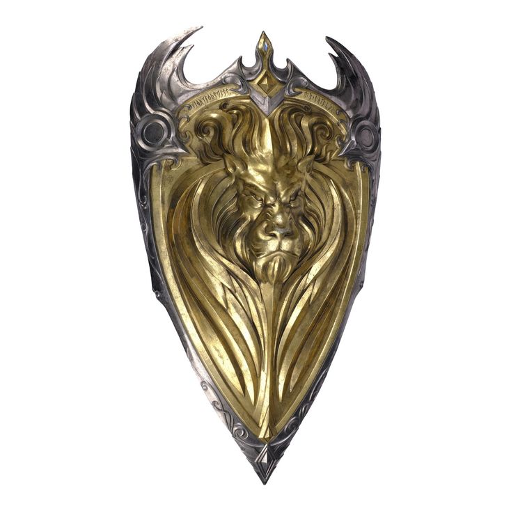 Lot 454 - King Llanes (Dominic Cooper) Shield | WARCRAFT (2016)