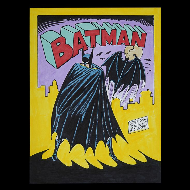 Colour Pin Up, 1990s | BATMAN COMICS