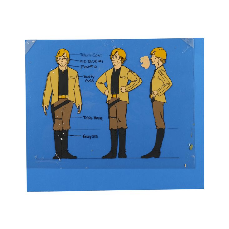 Lot # 1673: THE STAR WARS HOLIDAY SPECIAL (1978) - Hand-Painted Luke ...