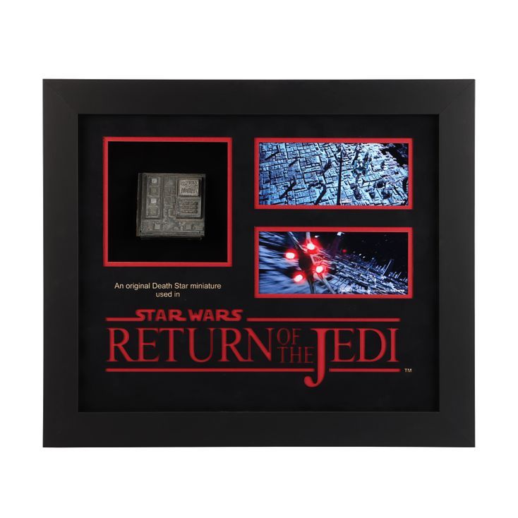 Framed Original Death Star Panel | STAR WARS: RETURN OF THE JEDI (1983)