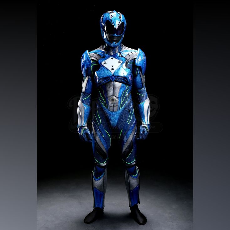 Billy Cranstons Light-Up Stunt Blue Power Suit | POWER RANGERS (2017)