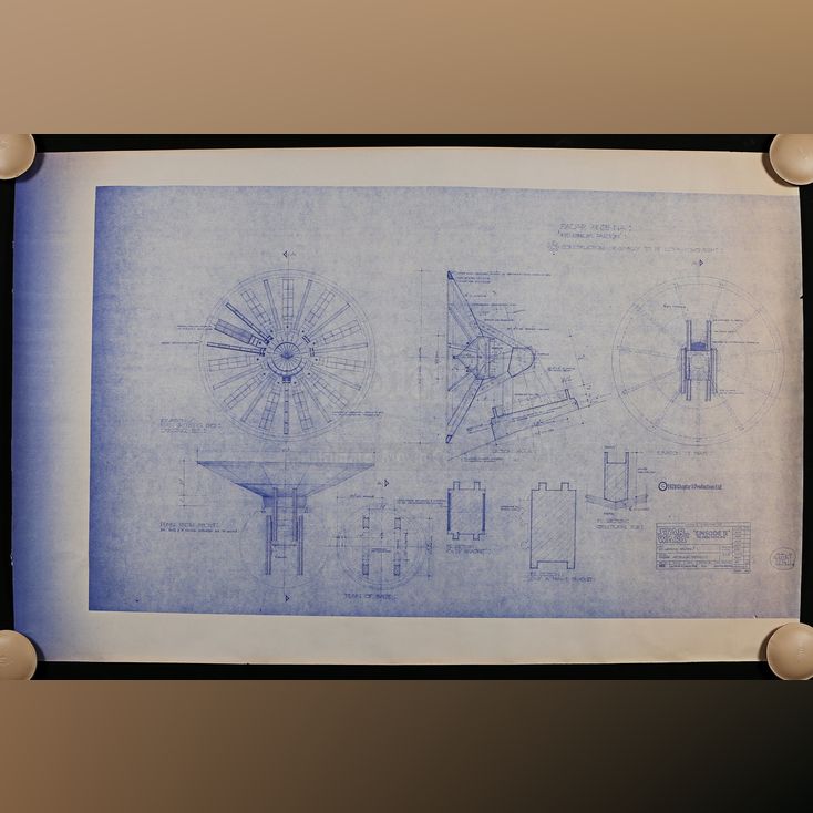 Millennium Falcon Radar Antenna Details Blueprint | STAR WARS: EPISODE ...