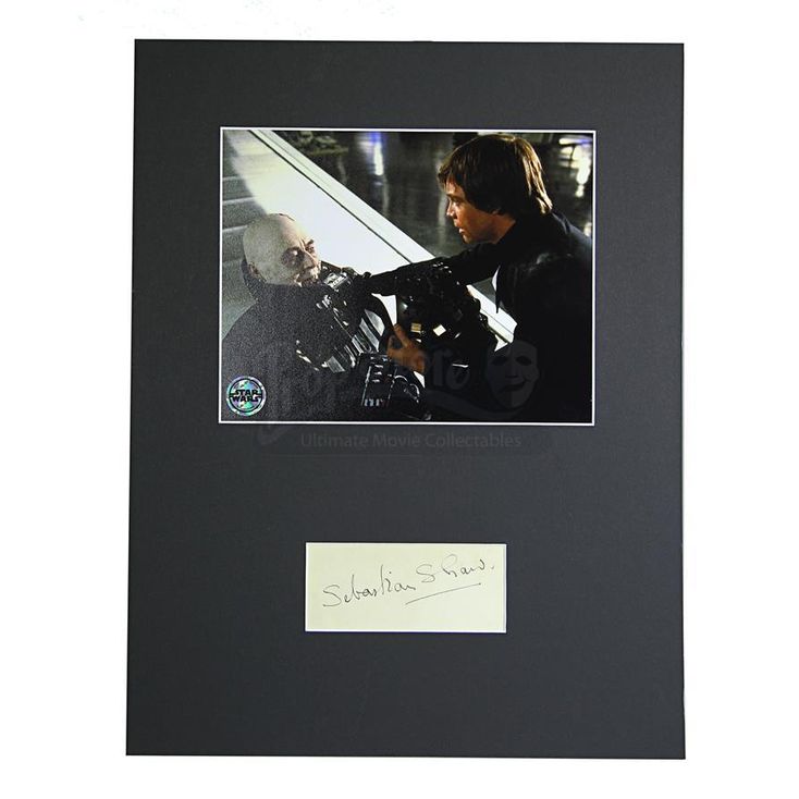 Sebastian Shaw Autograph | STAR WARS: RETURN OF THE JEDI (1983)