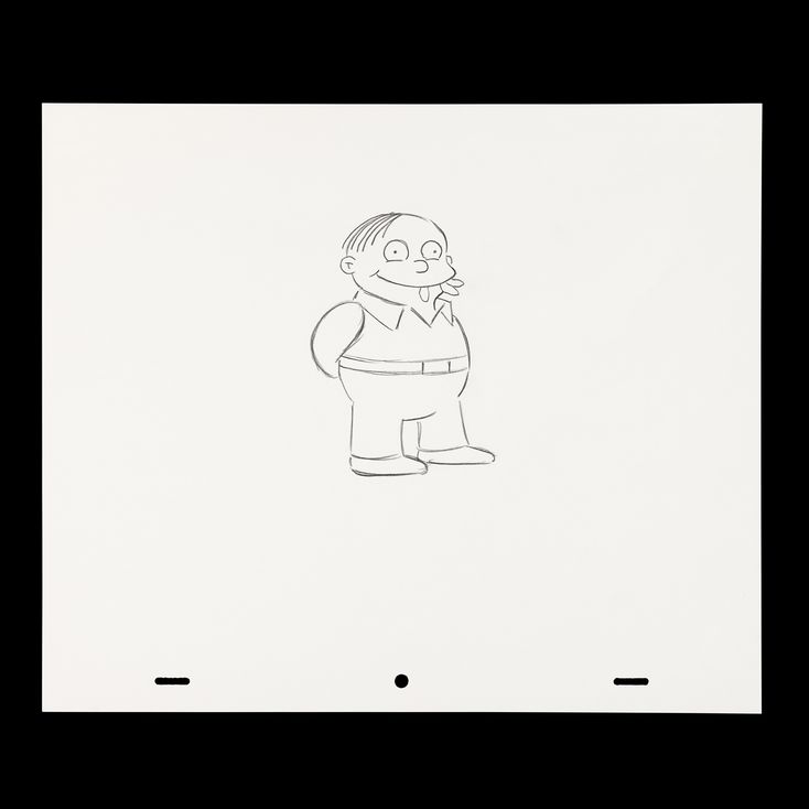 Original Production Animation Sketch - Ralph Wiggum | SIMPSONS, THE (1989)