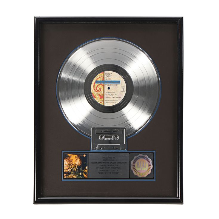 Lot # 722: PRINCE - The Dr. Fink Collection: Sign o' the Times Platinum ...
