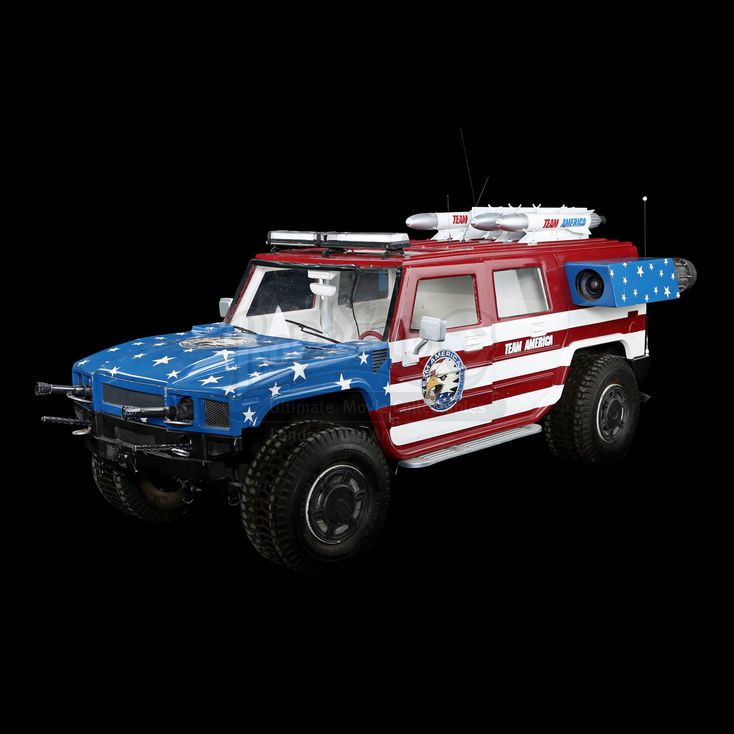 Team America Hummer H2 Model Miniature | TEAM AMERICA: WORLD POLICE (2004)