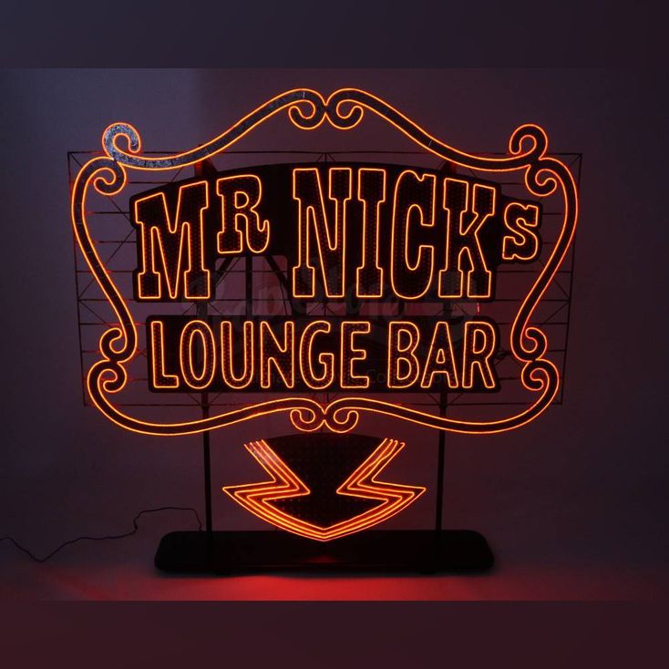 Mr. Nicks Lounge Bar Illuminated Billboard | IMAGINARIUM OF DOCTOR ...