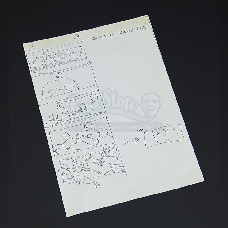 Kanes Death Scene Storyboards | ALIEN (1979)