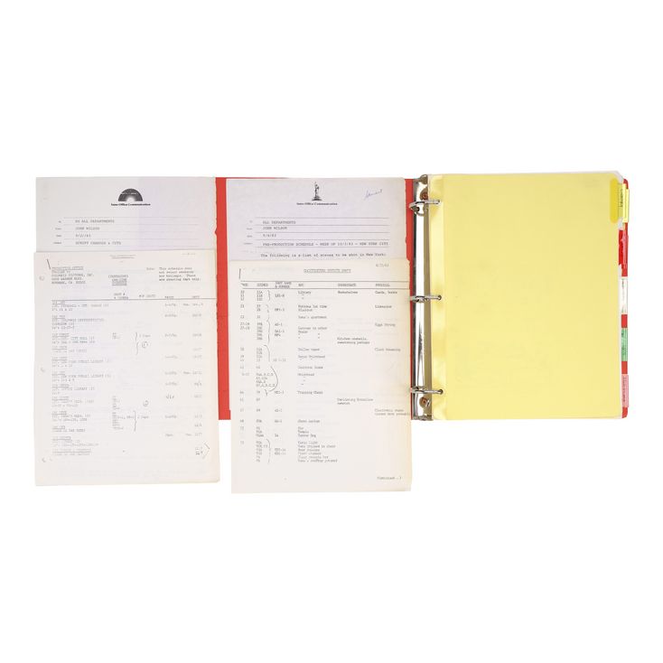 Lot 170 - Stuart Ziff Collection Storyboard and Concept Art Binder ...