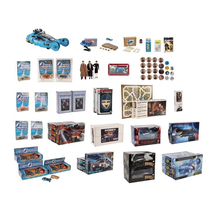 Lot #950: BLADE RUNNER (1982) - Geoff Hutchins Collection: Toys & Models