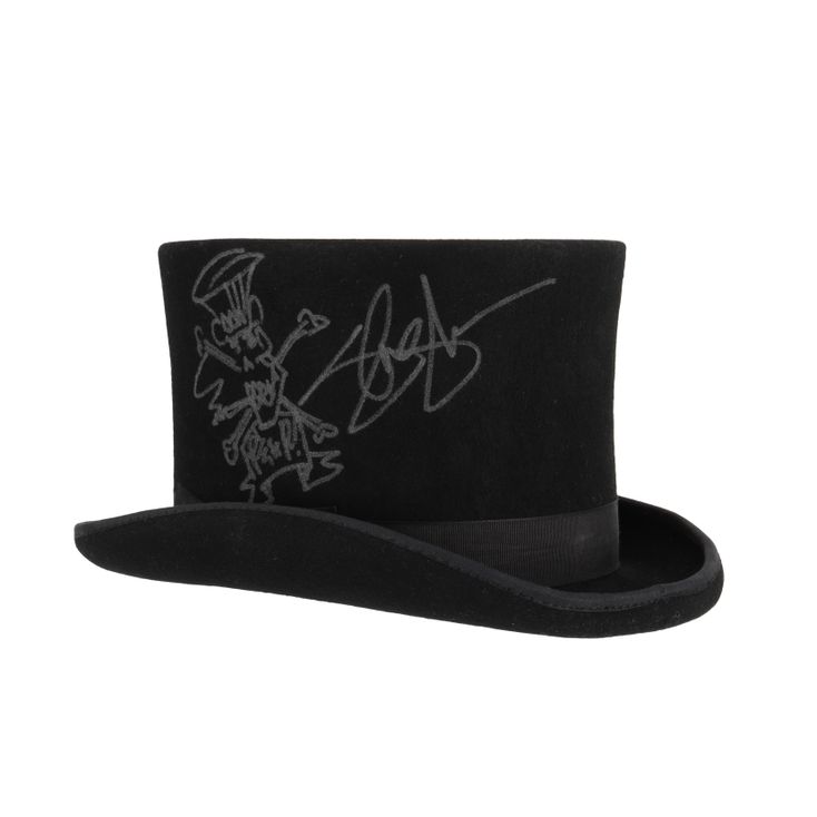 134. Slash-Autographed and Illustrated Top Hat ### SLASH