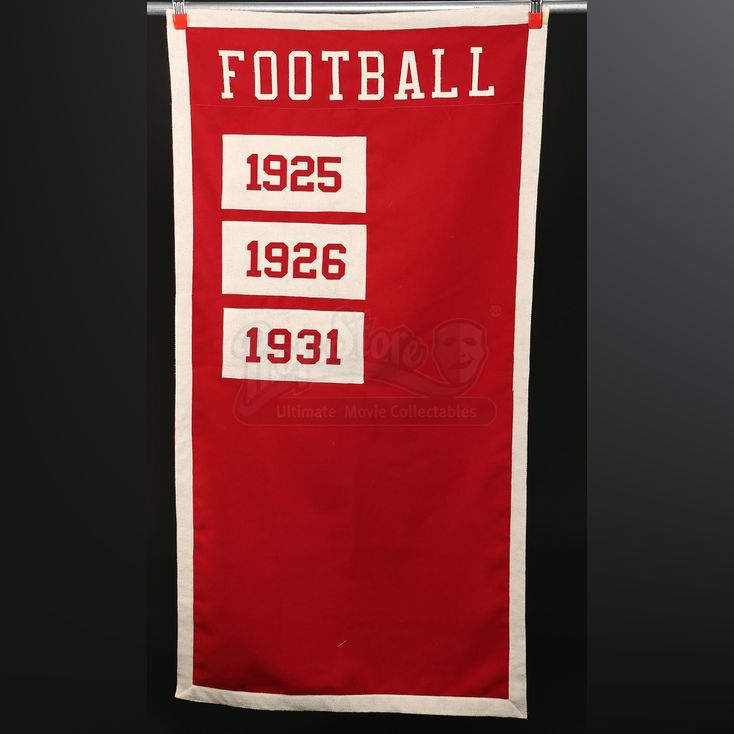 Rydell High Football Gym Banner | GREASE LIVE (2016)