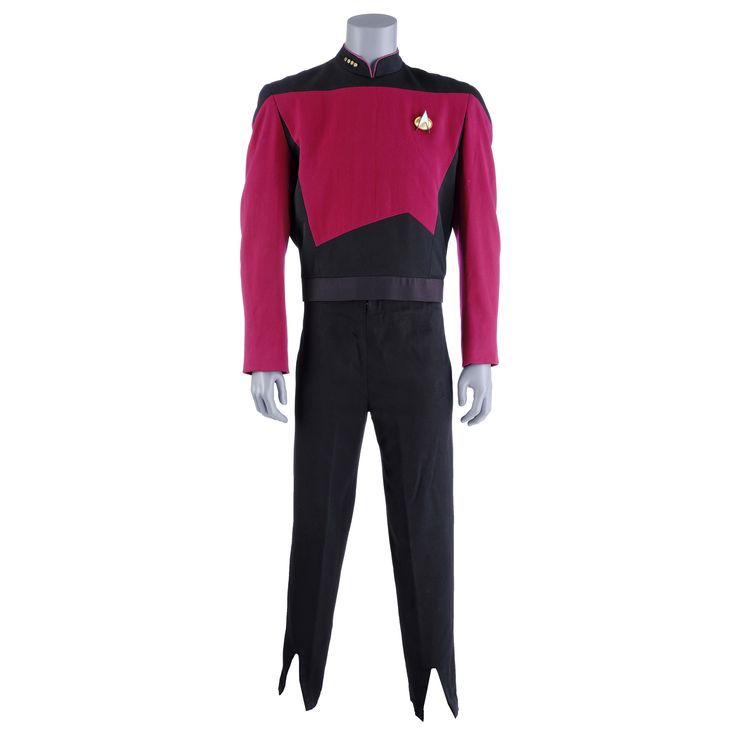 Lot 329 - Captain Jean-Luc Picards (Patrick Stewart) Starfleet Command ...