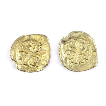 Lot # 1012 : HOOK (1991) - Pair of Captain Hook's Doubloons