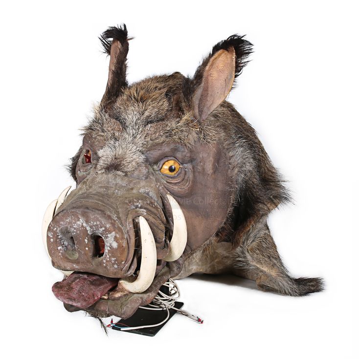 Hogfather Mechanical Boar Head | HOGFATHER-TERRY PRATCHETT (2006)