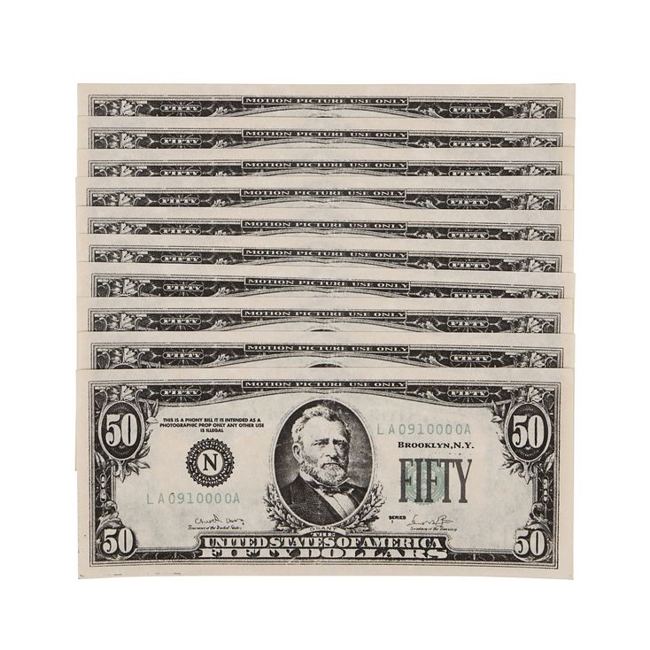 Set of 10 50 Notes | PRODUCERS, THE (2005)