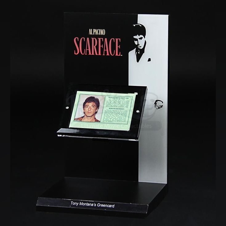 Tony Montanas (Al Pacino) Green Card | SCARFACE (1983)