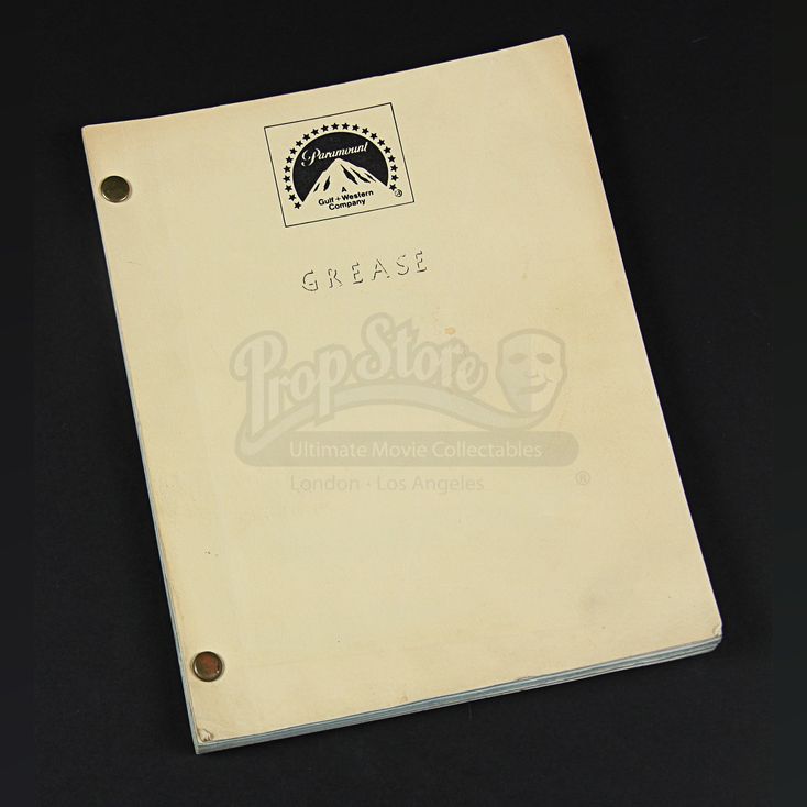 Script | GREASE (1978)