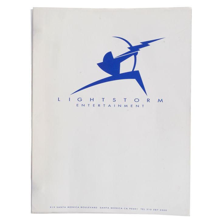 327. Film Script (8.5 x 11 ); Written by James Cameron; Fine ...