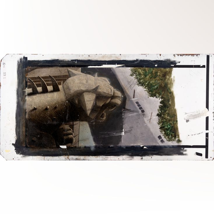 Lot 109 - Hand-Painted Matthew Yuricich Terror Dog Gargoyle Matte ...