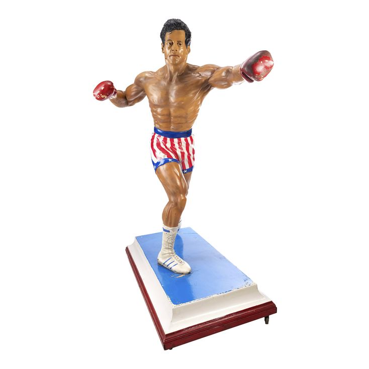 1310. Full-Size Rocky Balboa (Sylvester Stallone) Restaurant Statue ...