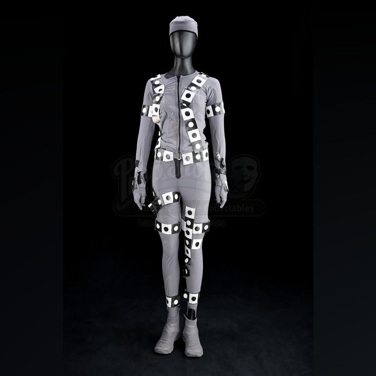 Majors (Scarlett Johansson) Gray VFX Suit | #N# GHOST IN THE SHELL (1995)