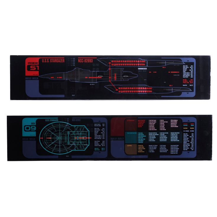 431. Pair of USS Stargazer Turbolift LCARS Panels ### STAR TREK: PICARD ...