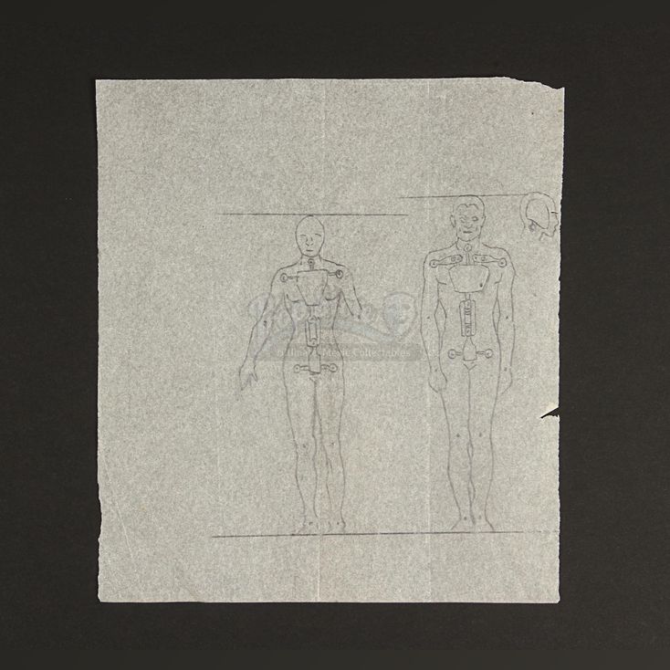 Hand-Drawn Armature Diagram | RAY HARRYHAUSEN