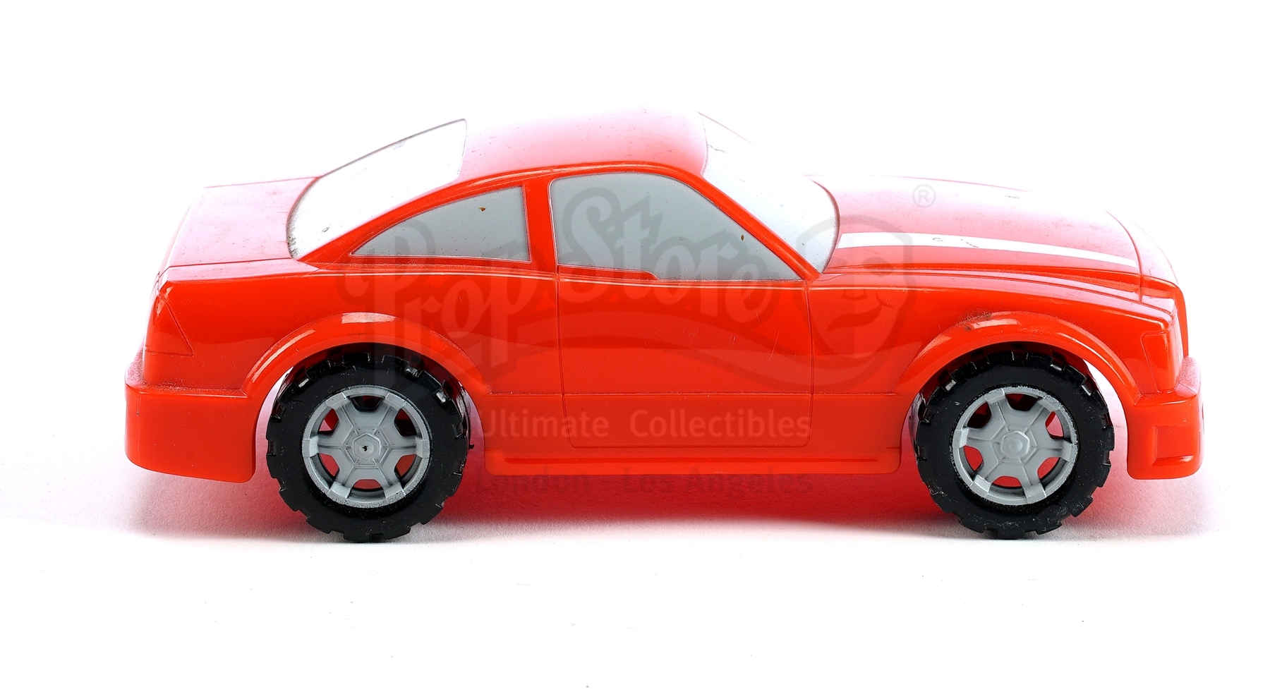 Lot 31 Various Episodes Orange Plastic Model Car from Blueprint Room ...