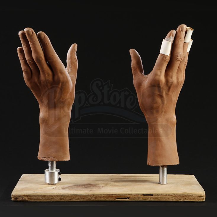 Lot 70 - Pair of Michael Jackson Hands | MICHAEL JACKSON: MOONWALKER (1988)