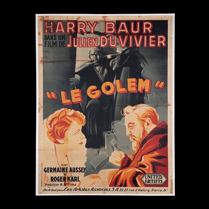 French Grande Affiche, 1936 | GOLEM (LE GOLEM)
