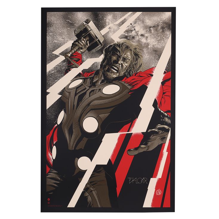 Hand-numbered Limited Edition Mondo Print by Martin Ansin, 2012 | THOR ...