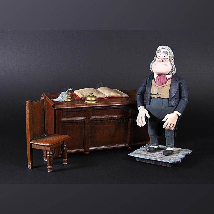 Fat Robert Stop-Motion Puppet Assorted Props | PIRATES! IN AN ADVENTURE ...