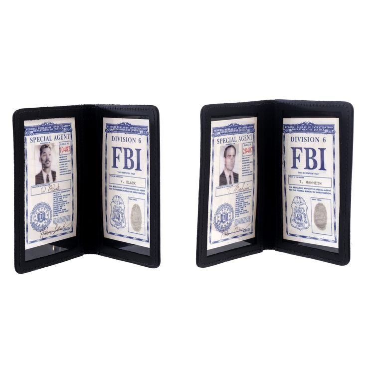 Lot 1158 - Agents Kay (Tommy Lee Jones) and Jays (Will Smith) FBI IDs ...