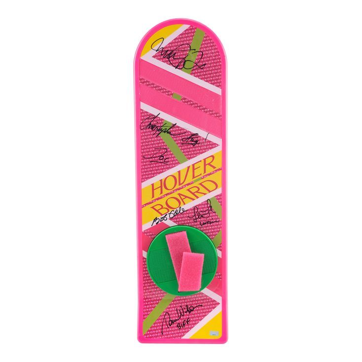 Lot 514. Cast-Autographed Hoverboard Replica | BACK TO THE FUTURE PART ...